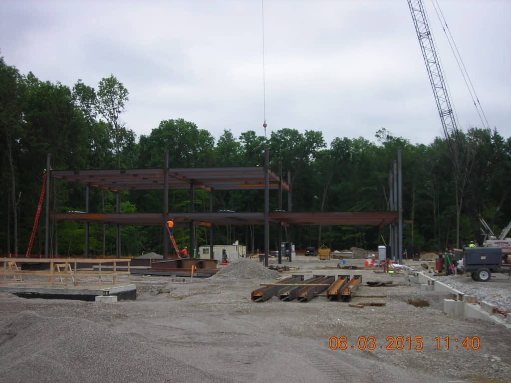 AEP Building takes shape in New Albany - Ruscilli Construction