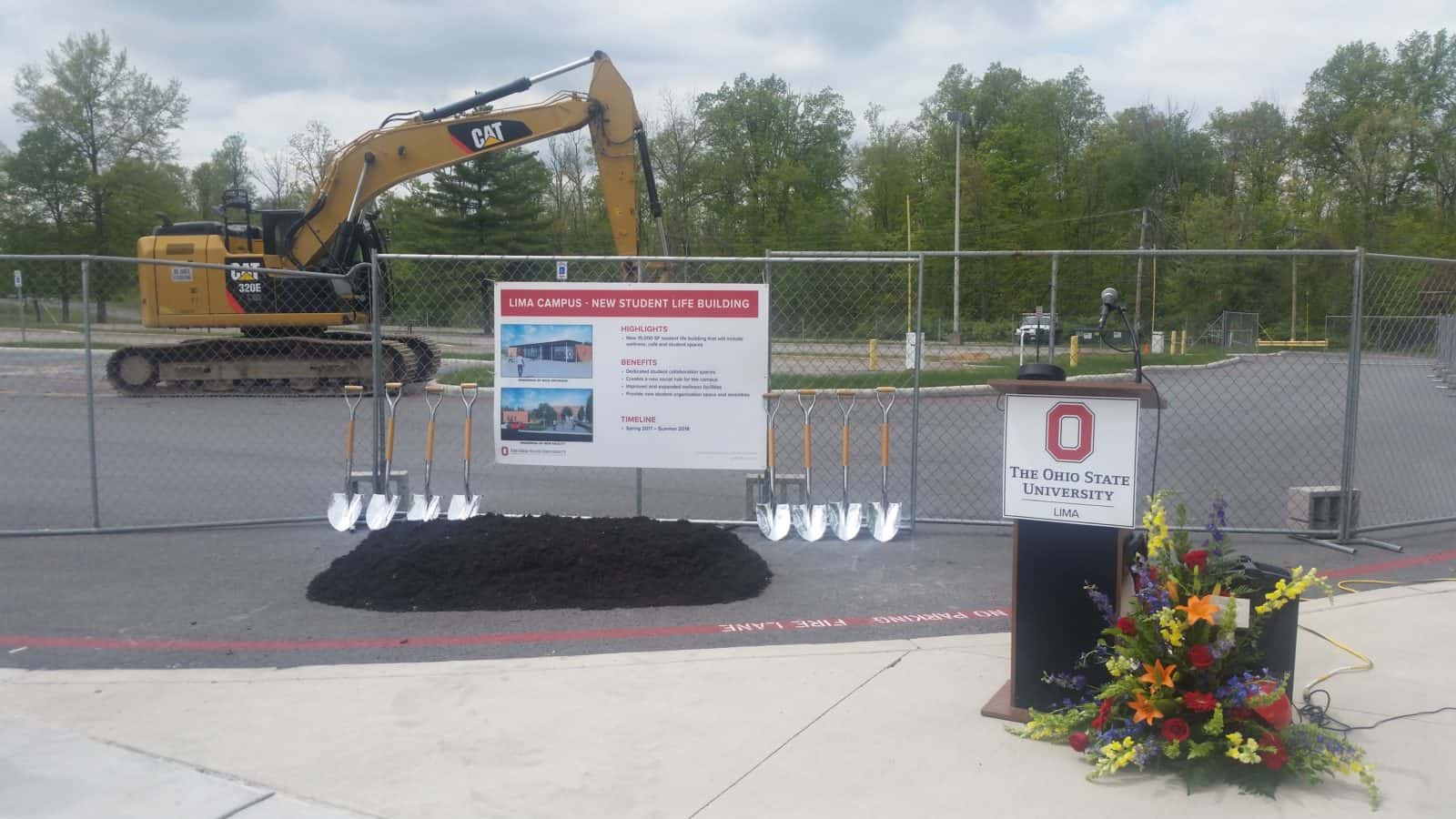 New Student Life Building Ground Breaking - Ruscilli Construction